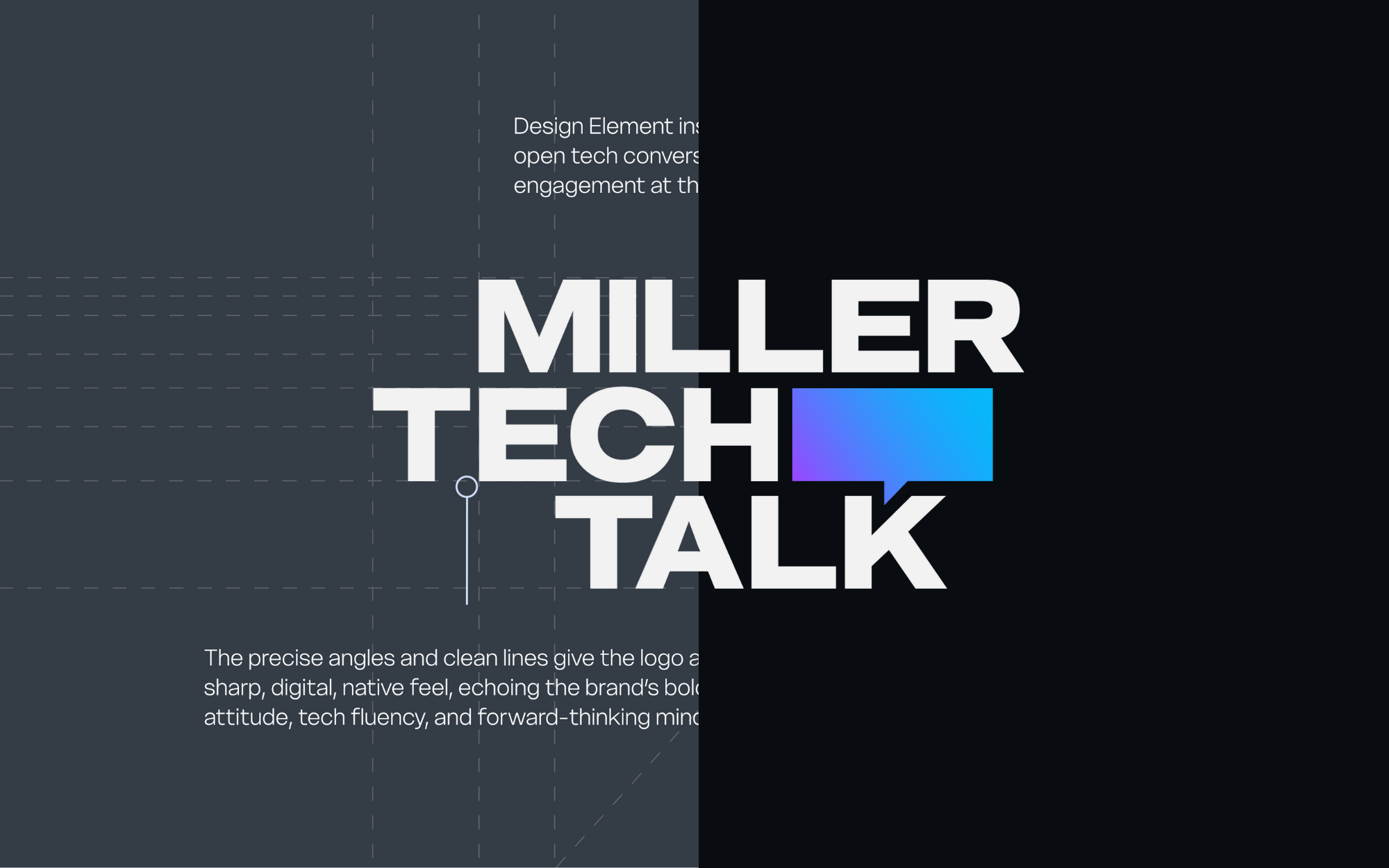Miller Tech Talk Brand Identity